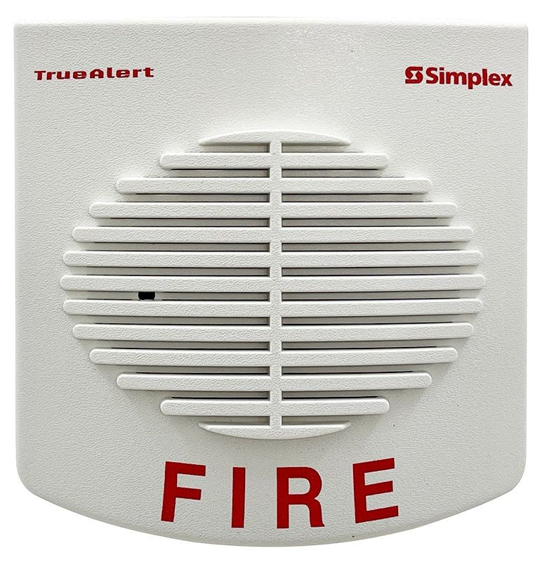 Simplex 4902-9717 TrueAlert Speaker Wall-Mount – FIRENOTIFIERDOTCOM, LLC